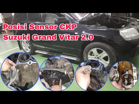 LETAK POSISI SENSOR CKP SUZUKI GRAND VITARA 2.0 - YouTube