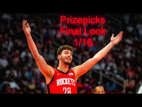 #Prizepicks FINAL LOOK for NBA 1/18/23 💰😎 - YouTube