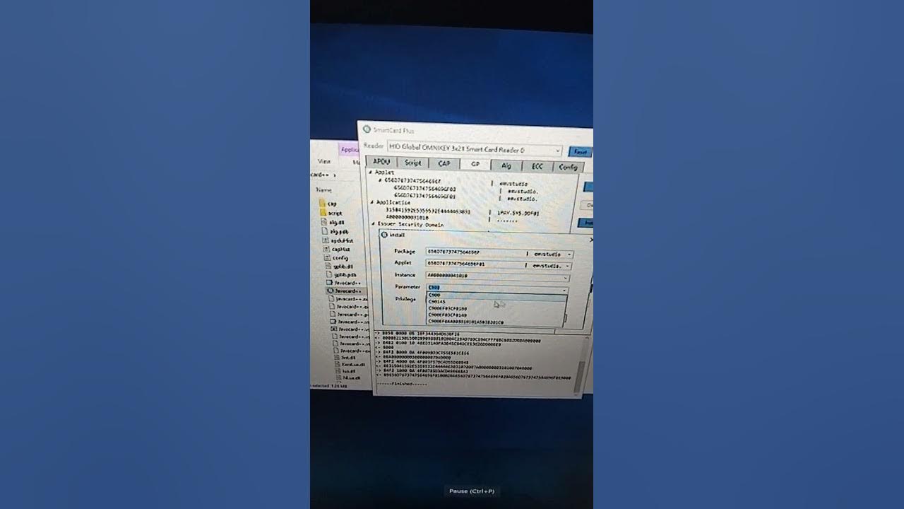 Telegram @wcc664 how to initialize java jcop j2a040 card 4 visa and ...