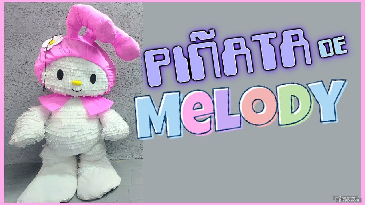como hacer PIÑATA DE MELODI /EDREI POP - YouTube