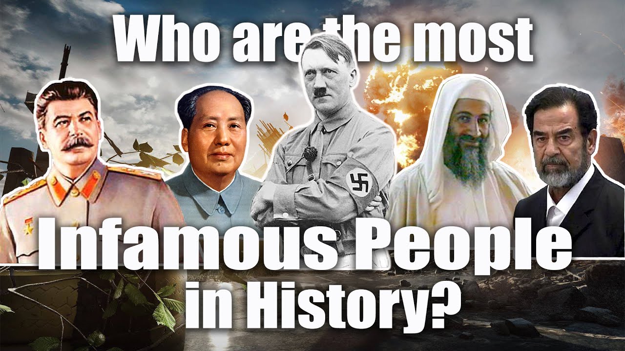 Most Infamous People in History - YouTube