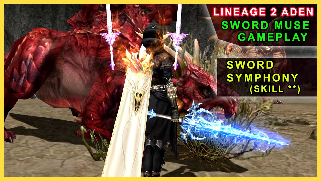 Lineage 2 Aden - Sword Muse Gameplay | SWORD SYMPHONY - Skill Book ...
