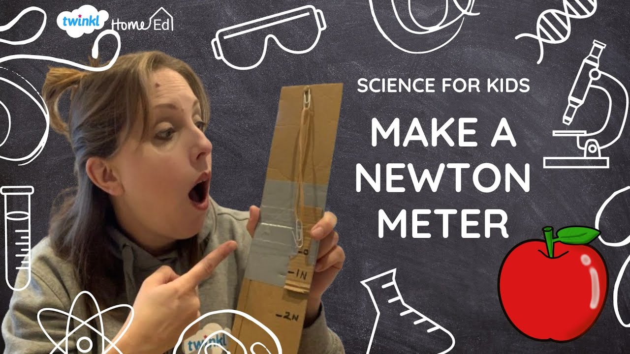 Science For Kids And Tweens How To Make A Newton Meter YouTube Science For Kids And Tweens How To Make A Newton Meter YouTube
