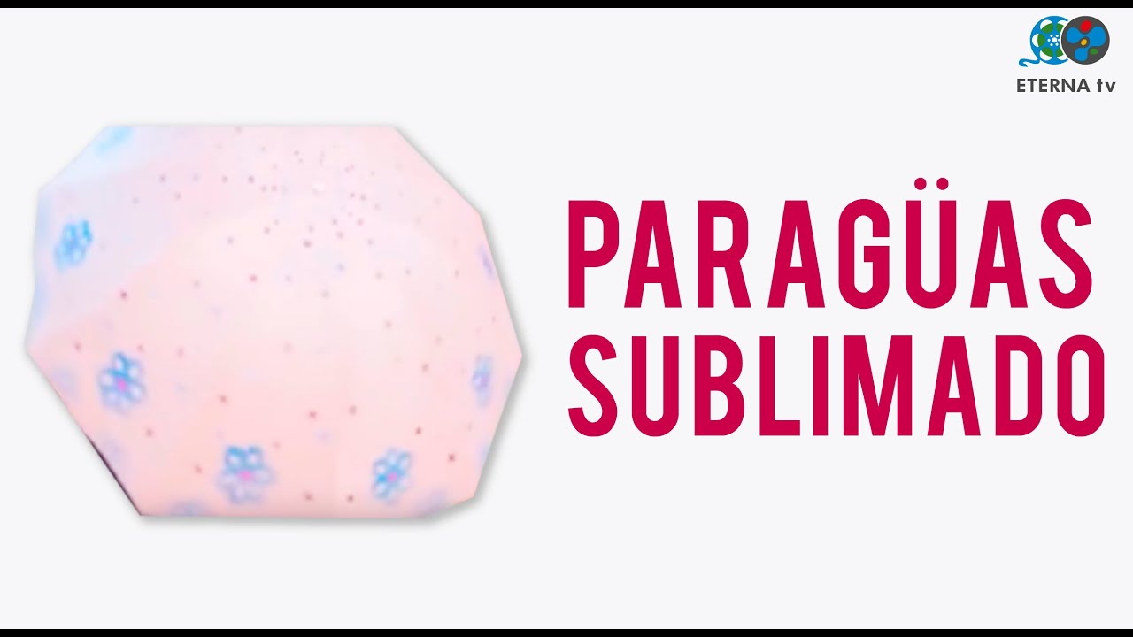 Paraguas sublimado - YouTube