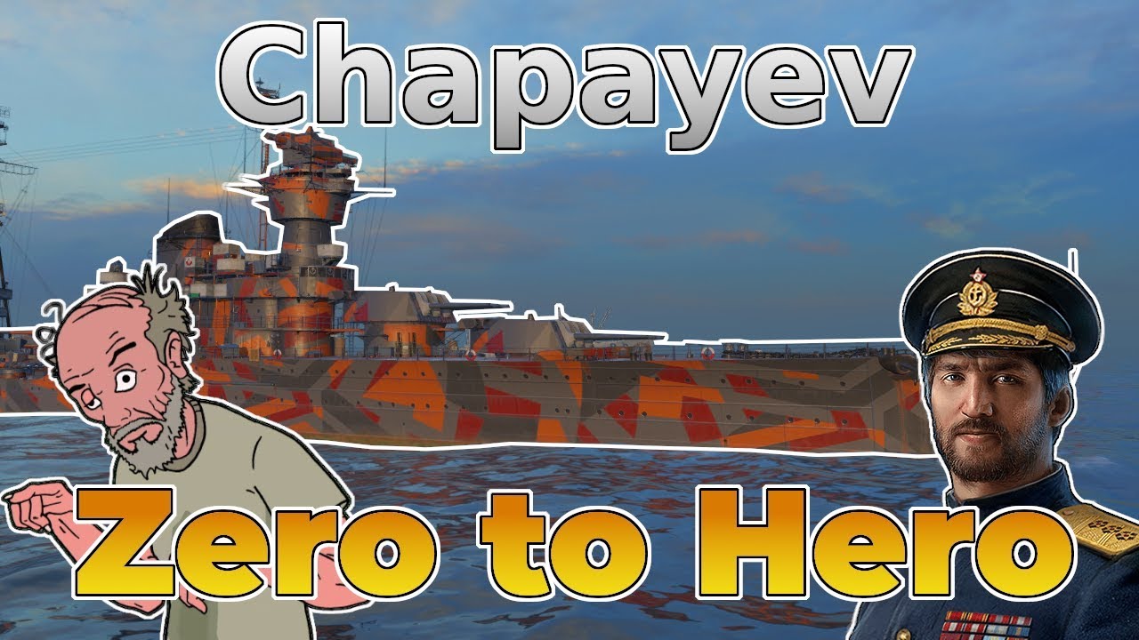 World of Warships - Wows Chapayev Gameplay : " Almost Hero" - YouTube