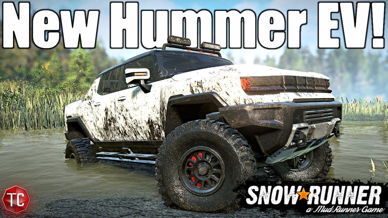 SnowRunner: Is The NEW GMC HUMMER EV Any Good!? - YouTube