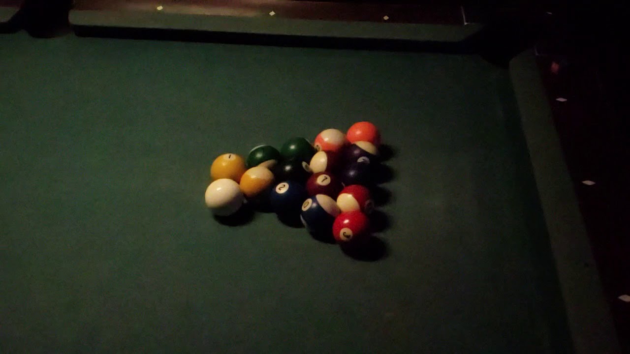 Slow Motion Pool Break - YouTube