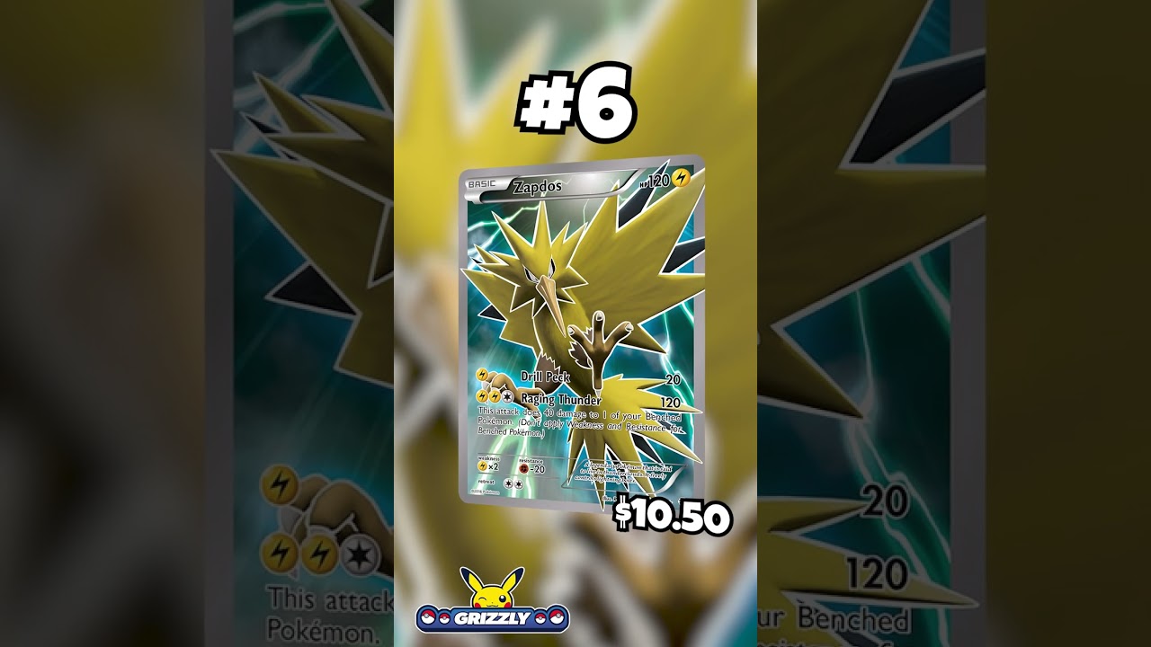 Top 10 Generations Pokemon Cards - YouTube