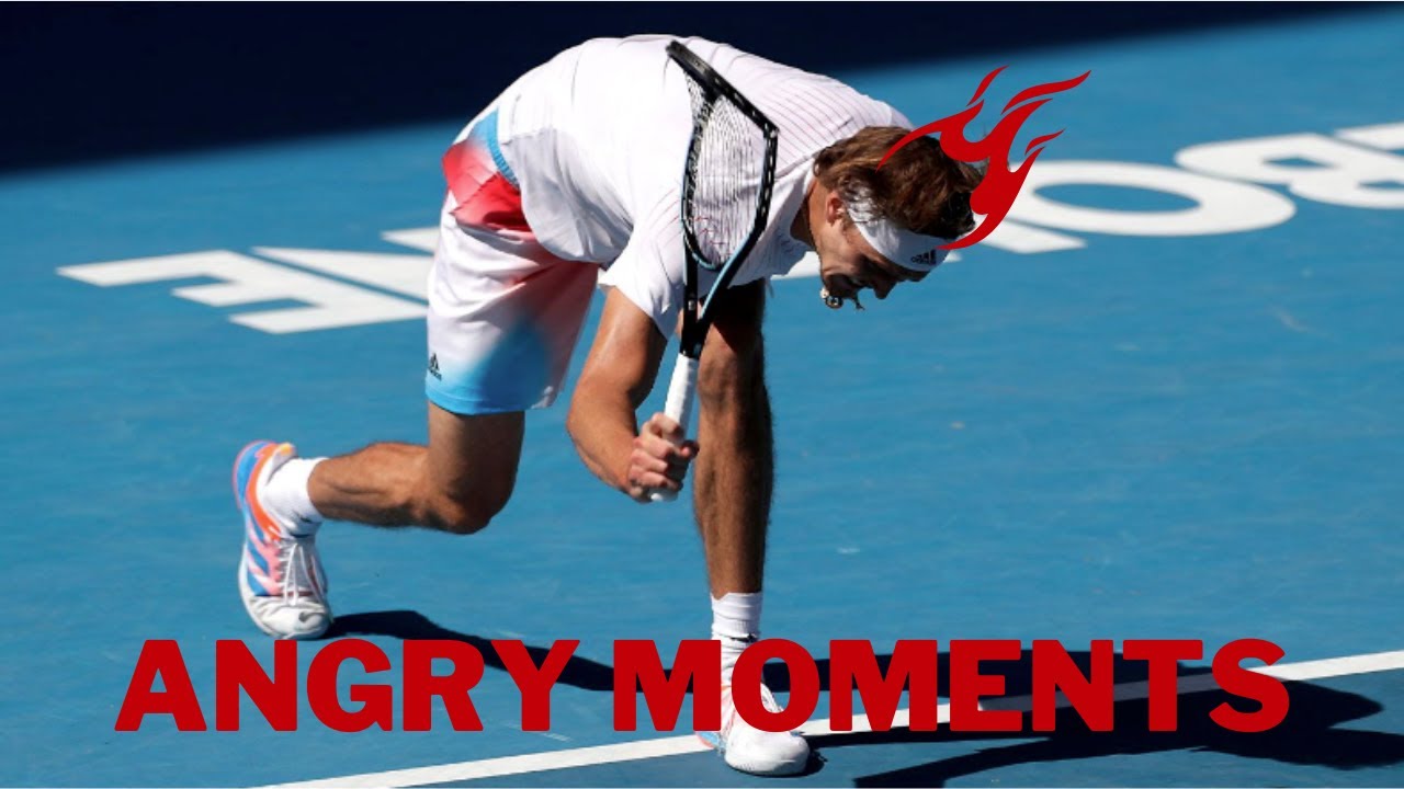Rage on the Court: Tennis Players Losing Their Cool - YouTube