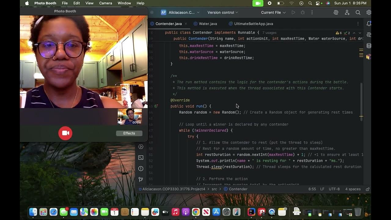 Aliciacason.COP3330.CRN31776.Project4 - YouTube