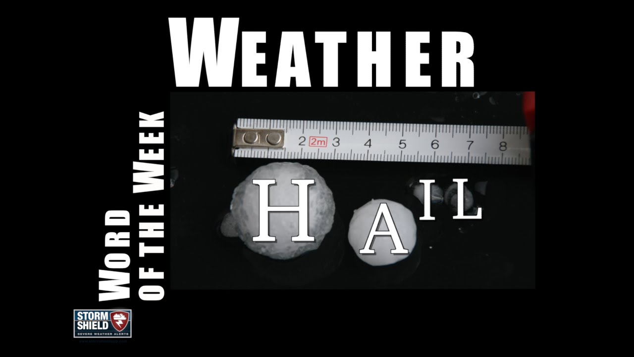 How does hail form? | Weather Word of the Week - YouTube