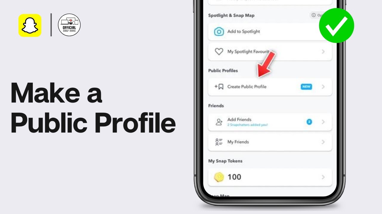 How to Make a Public Profile on Snapchat? (UPDATED) - YouTube
