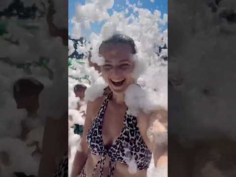 #best #foamparty 😉 #viralshort of #foampartydj 😉 #foam #bikini #party 😉 #summershorts #summer