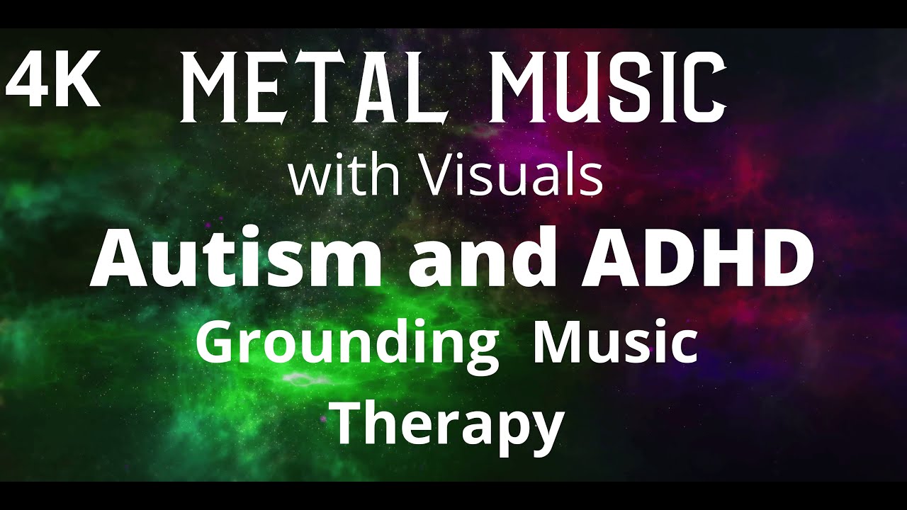 Metal music and visuals for Autism, ADHD grounding, calming. - YouTube