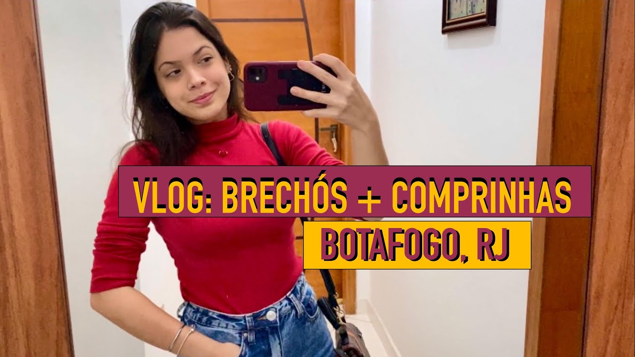 VLOG Brechó no Rio de Janeiro | Calça por 20 reais | ROUPA VINTAGE ...