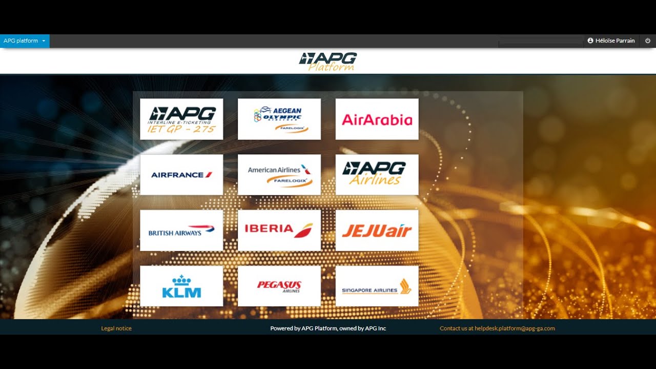 APG Platform Booking process - YouTube