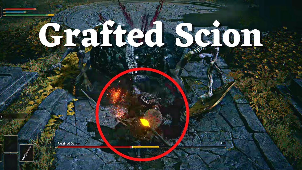 How to Defeat Grafted Scion - Elden Ring Boss Guide - YouTube