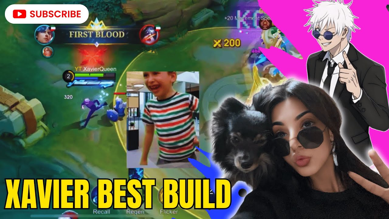 Xavier Queen shows the Secrets of Domination with 0 Death Challenge-XAVIER Best Build #XAVIER ...