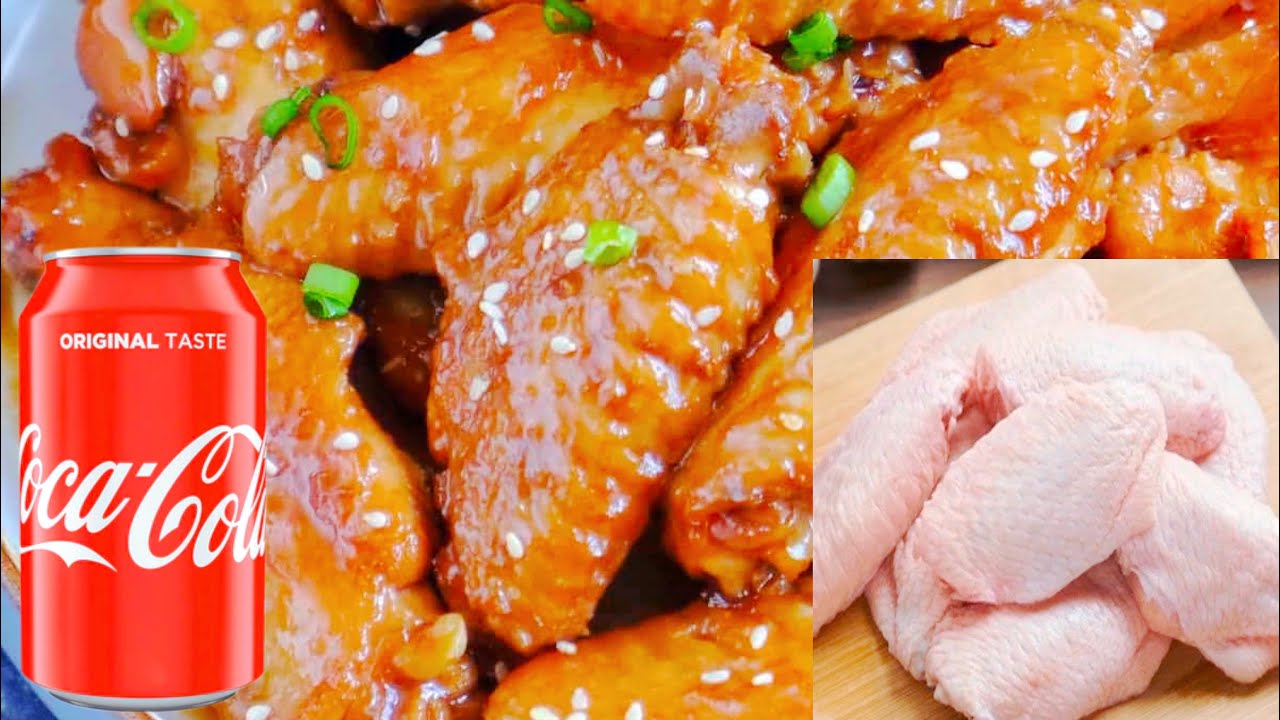 SAYAP AYAM MASAK COCA COLA || Resep simple - YouTube