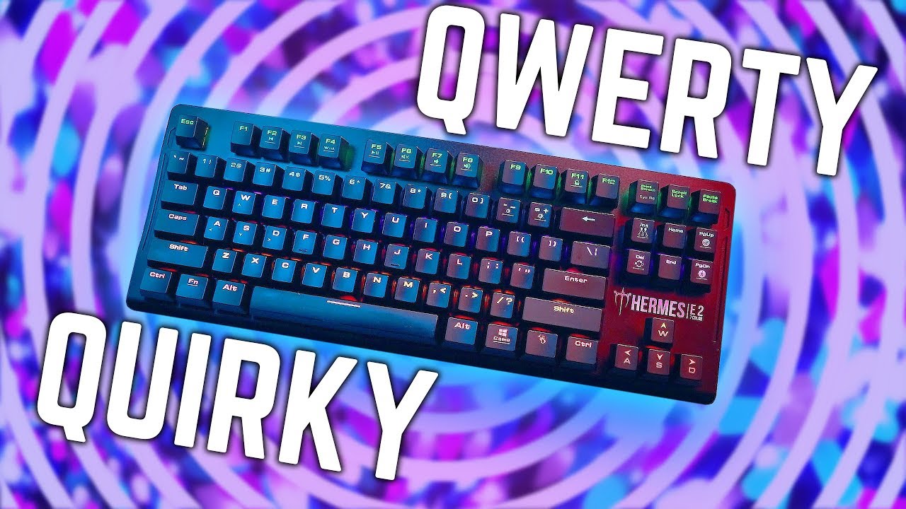 Oddball Mechanical Keyboard | Gamdias Hermes E2 - YouTube