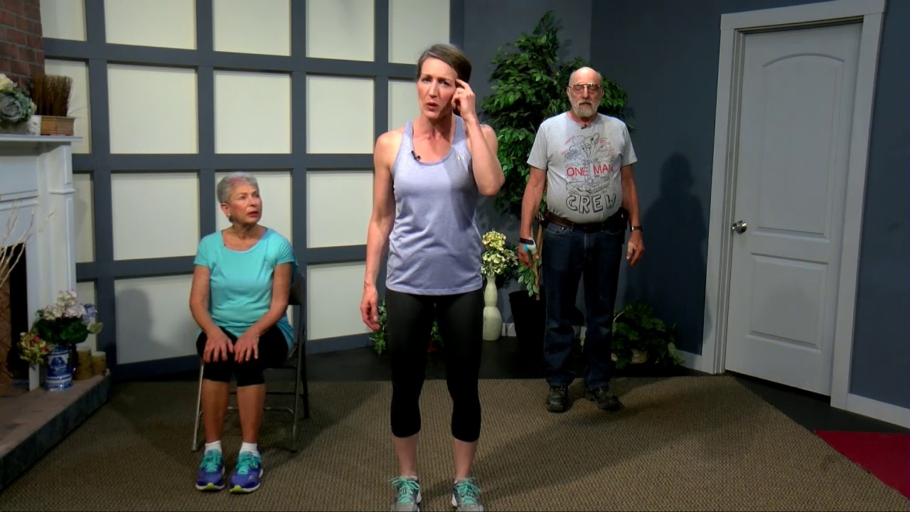 Priority One Fitness Chair & Standing Exercises for Coordination ...