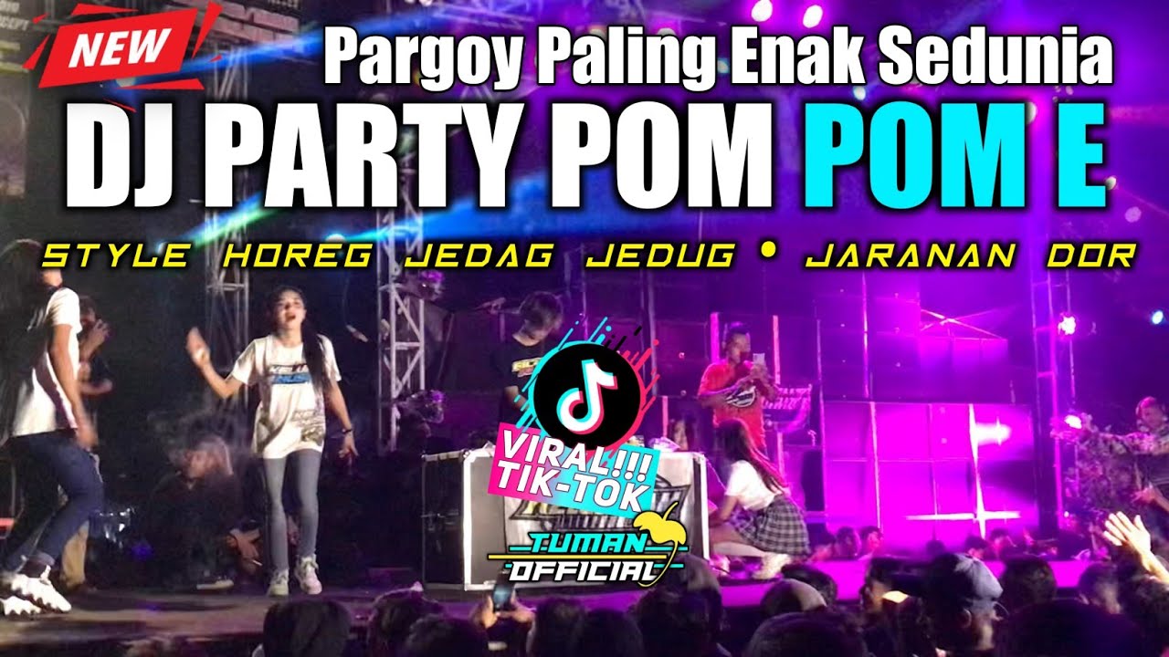 Dj Pargoy 2022 • pom pom e Viral Cek Sound • Jedag Jedug Full Bass ...