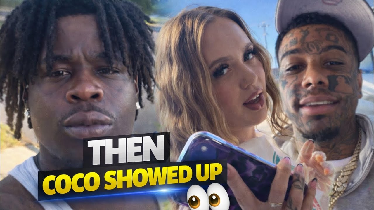 Blueface Fights Adin Ross Friend Chibu… Then Seen With TikTok Star Coco ...