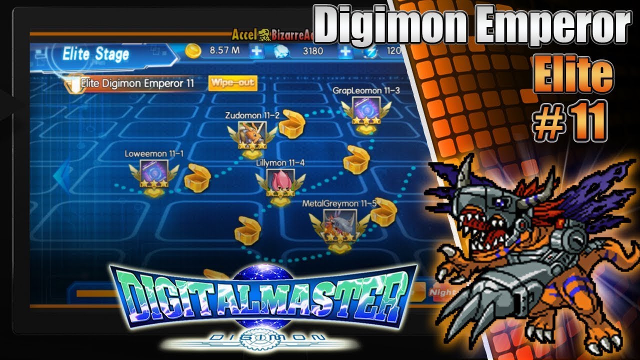 Digital World - Digimon Emperor (Elite 11): Accel Play! - YouTube