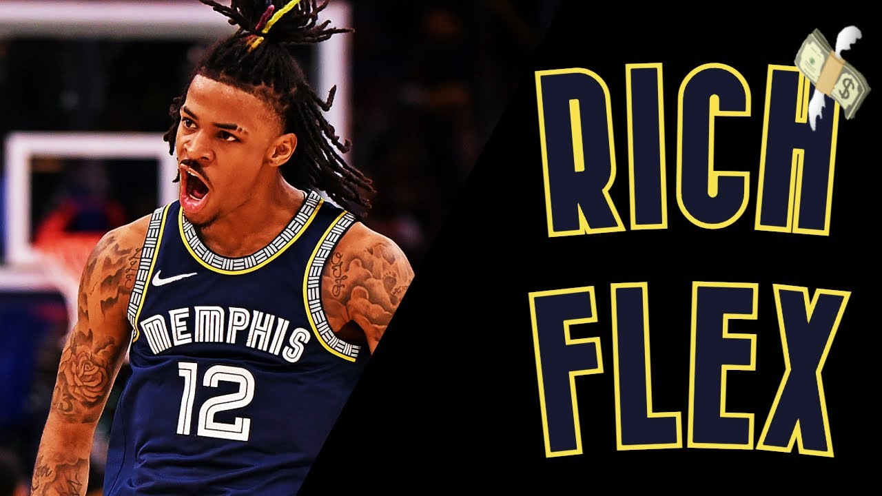 Ja Morant - "Rich Flex" (Drake, 21 Savage) - YouTube
