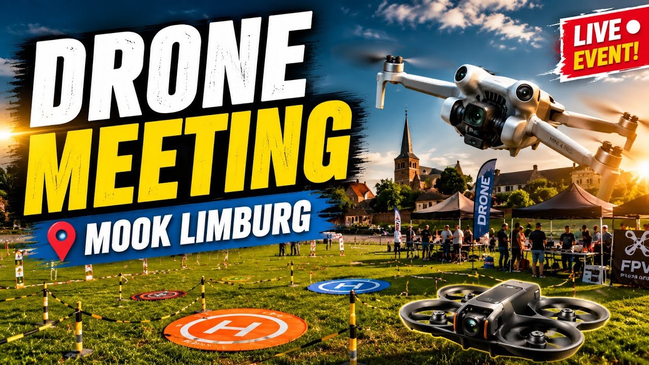 Drone Club Limburg: Drone meeting Mook/Limburg 26-05-2024 - YouTube