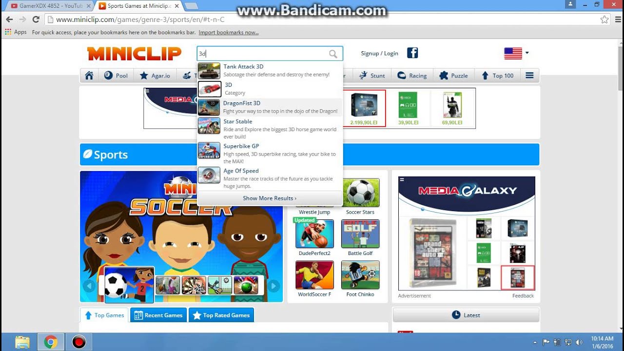 Miniclip.com Online Games Review - YouTube