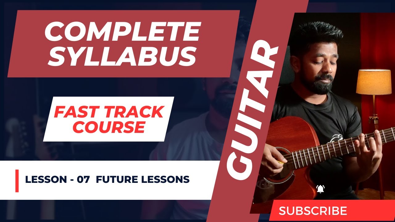 Future Lessons | Step by step guitar Lessons | Syllabus - YouTube