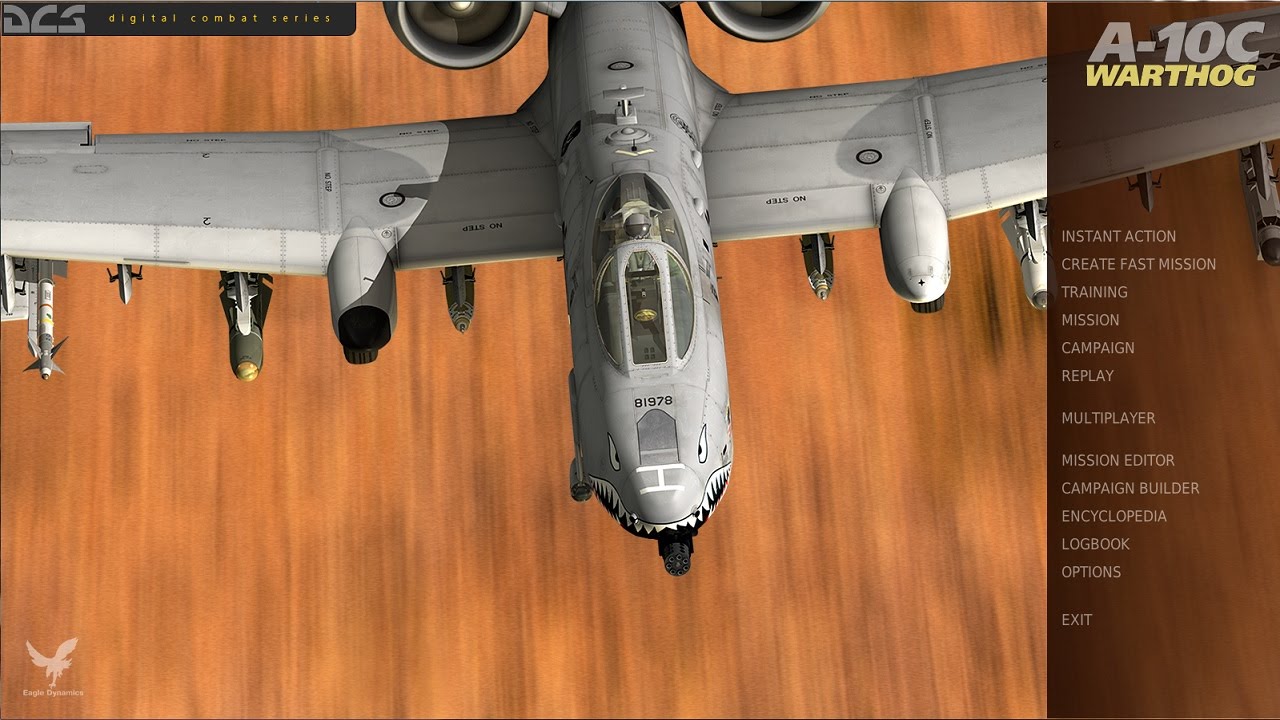 DCS:A-10C Warthog 『A10-C 起動手順 訓練』 - YouTube