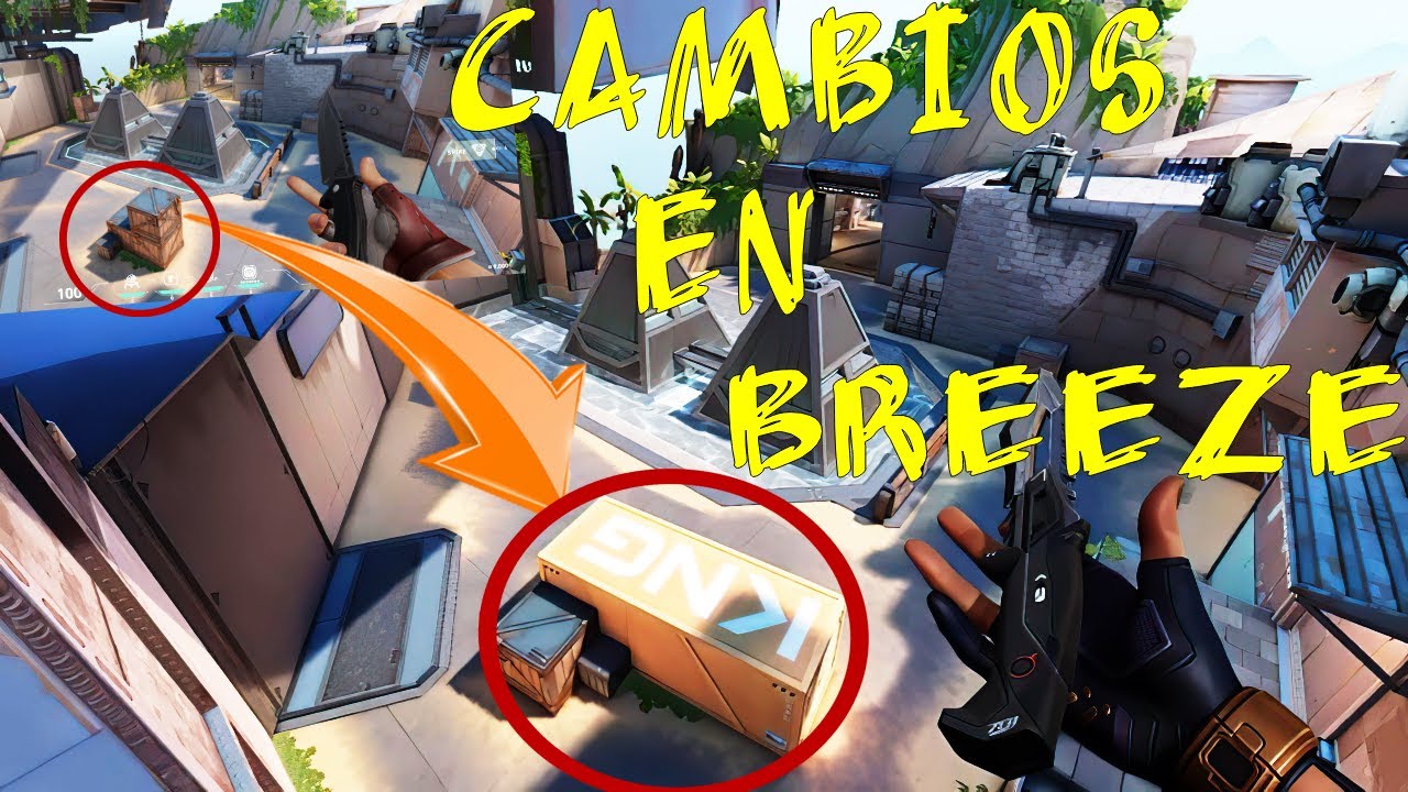 NUEVOS CAMBIOS EN BREEZE | REWORK BREEZE | VALORANT EPISODE 4 | #breeze ...