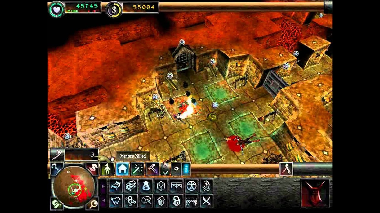 Dungeon Keeper 2 Walkthrough - Level 17 - Moonshrine - YouTube