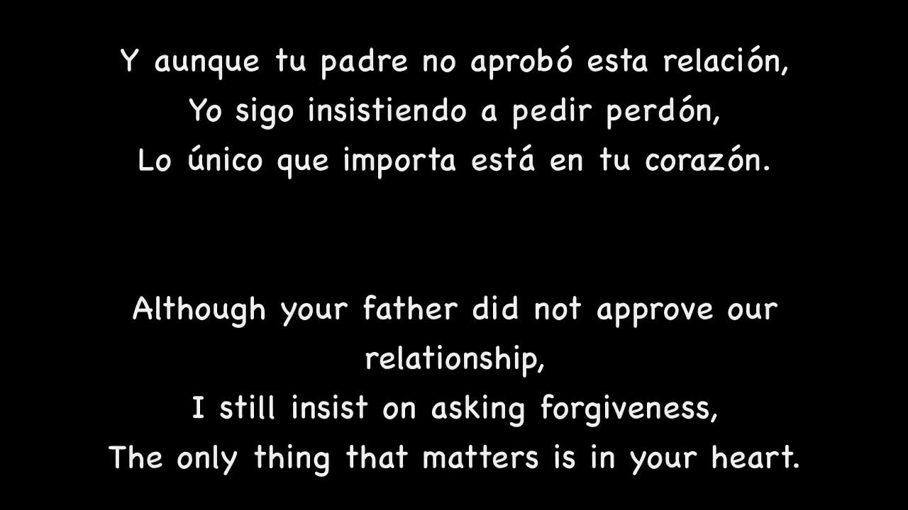 Nicky Jam & Enrique Iglesias - El Perdón (Lyrics English and Spanish ...