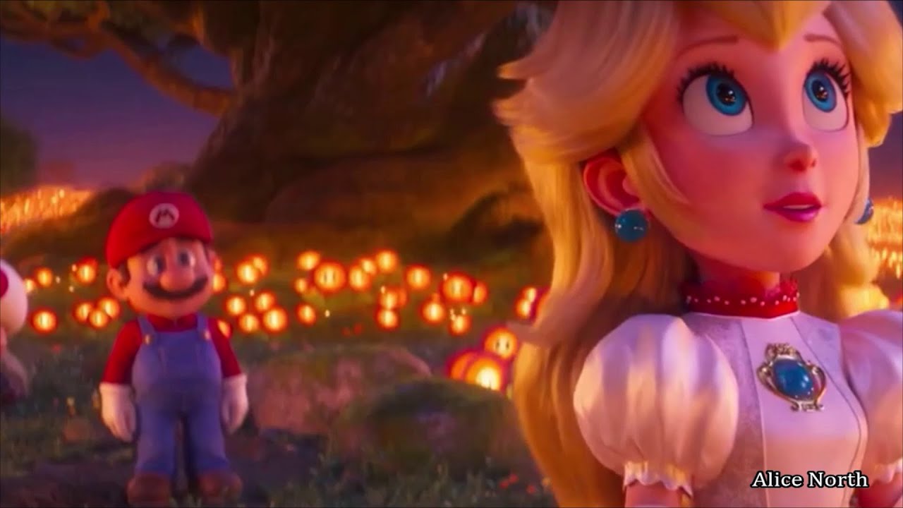 Princess Peach & Mario - Waiting For Superman - YouTube