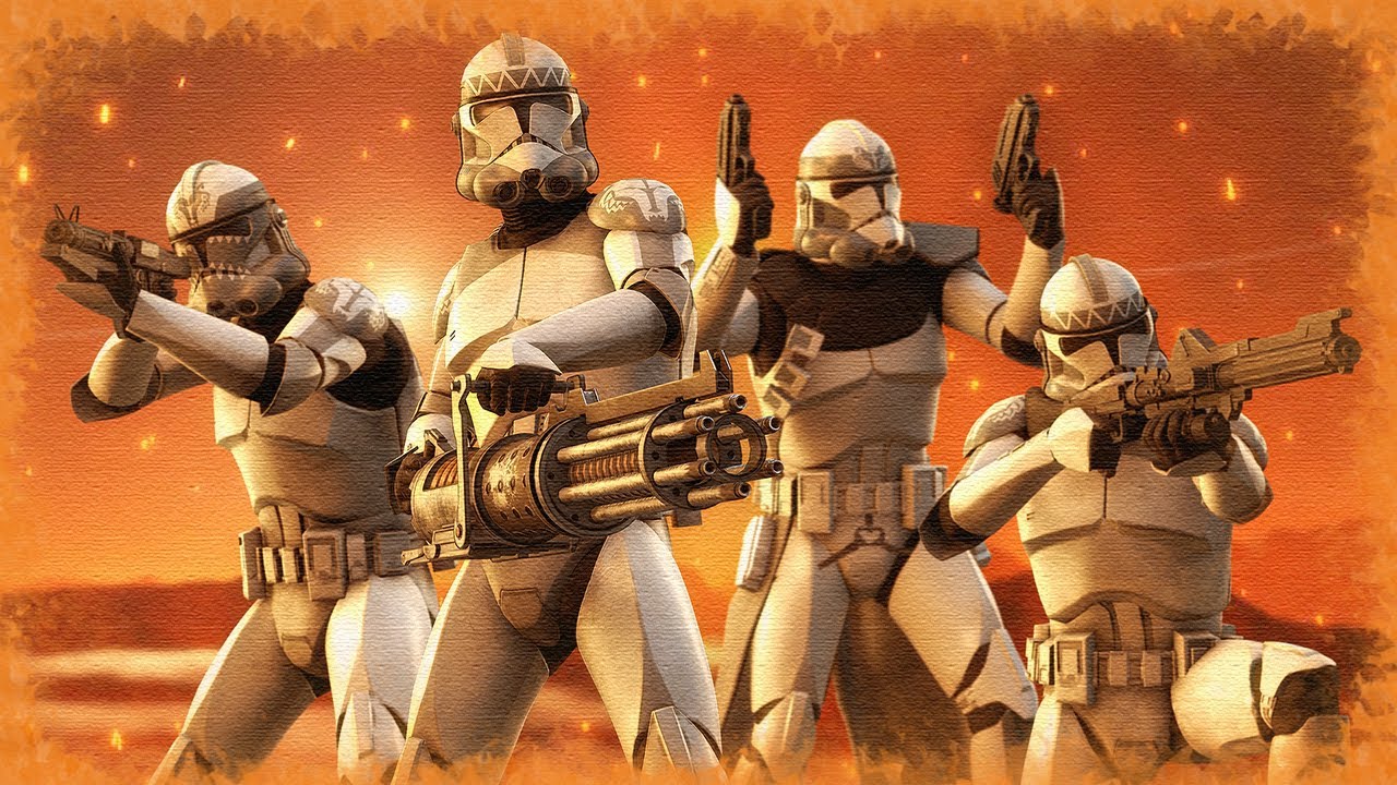 Star Wars Clone Trooper Weapons