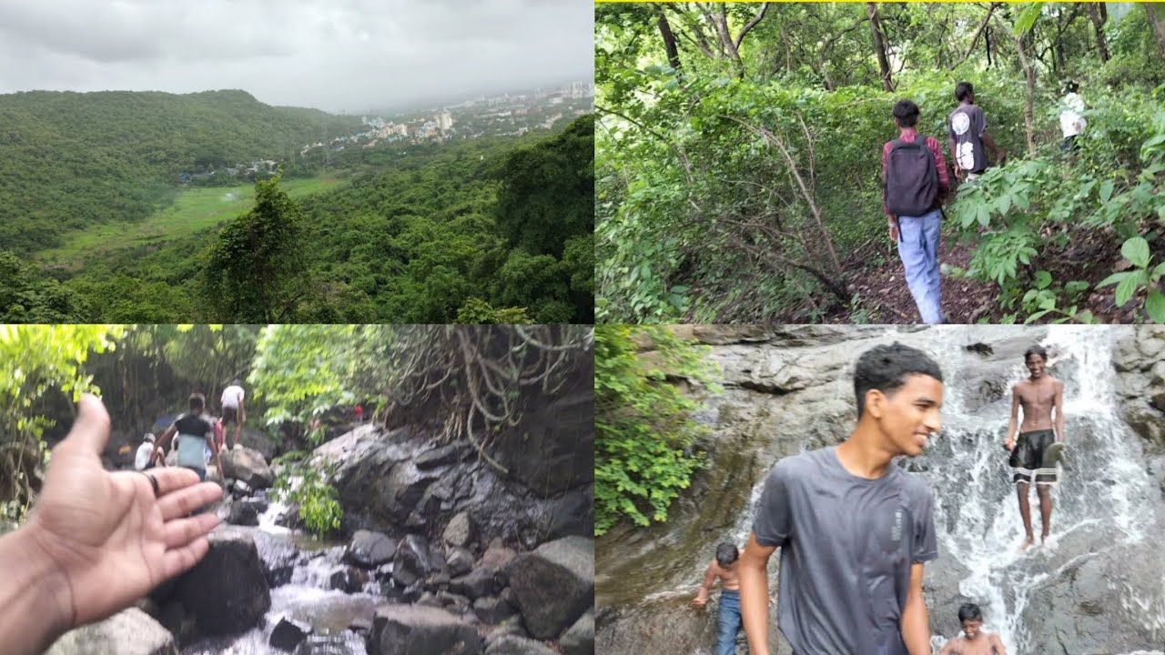 CBD BELAPUR WATERFALL TREK BEST PLACE FOR TREKKING 2024 - YouTube
