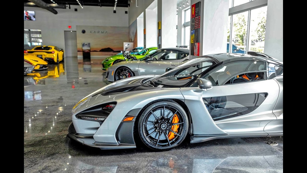 Lamborghini Aventador SV, Bugatti veyron Mansory, McLaren Senna at Most ...