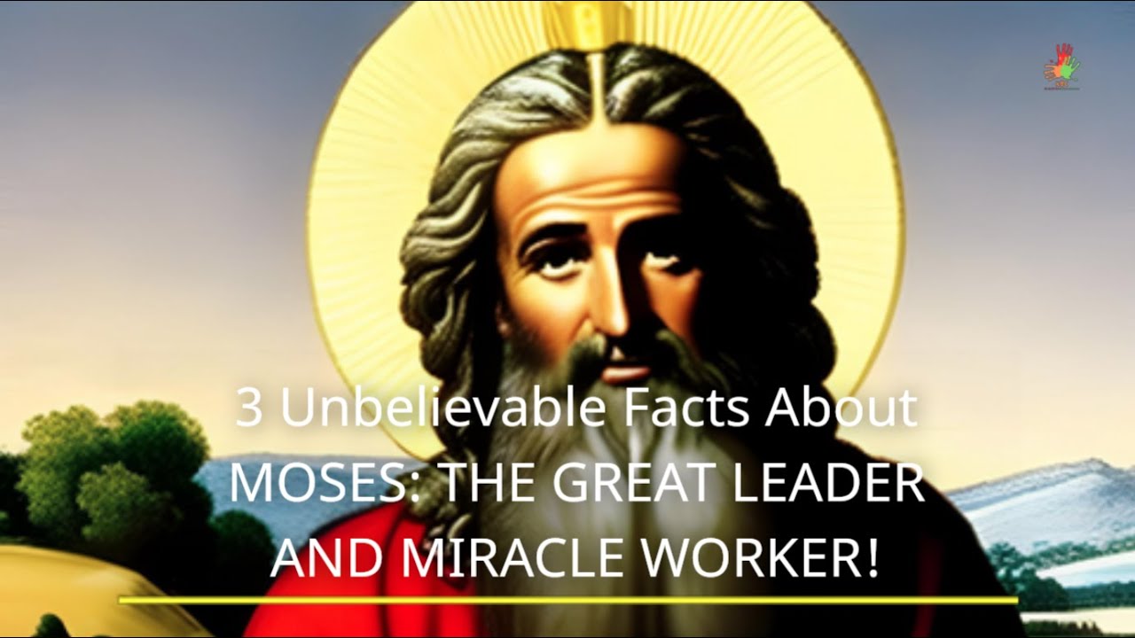 3 UNBELIEVABLE FACTS ABOUT MOSES YOU DID NOT KNOW. #kidsbiblelessons # ...