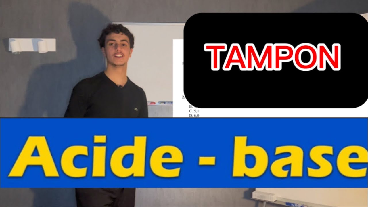Exercice corrigé pH-solution tampon-acide base, Pass/las - YouTube