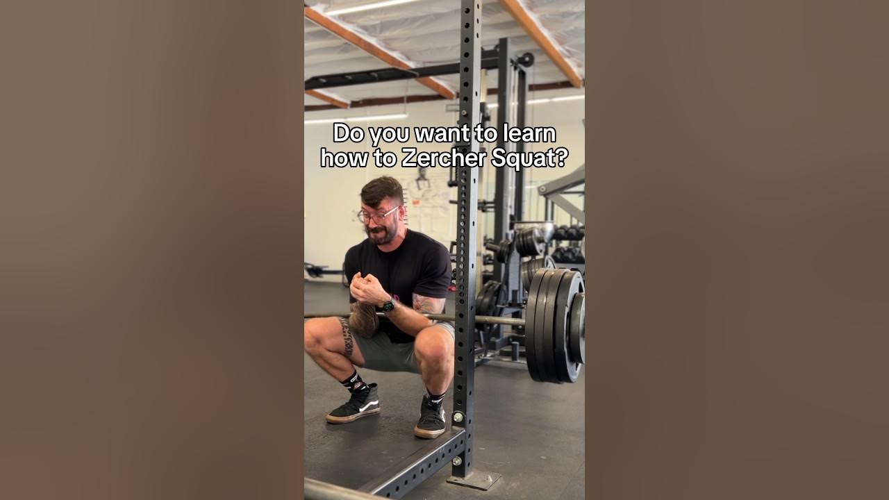 How to Zercher Squat (in under 1 minute) - YouTube