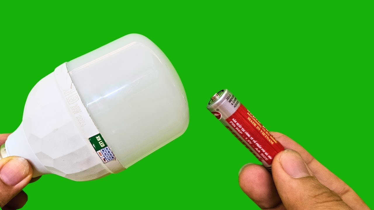 Just use a regular 1.5V battery and fix all the LED lights in your home ...