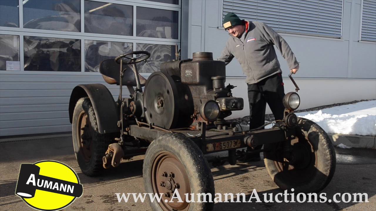 1939 Kramer Tractor - Oldtimer Muller Traktor Auktion - YouTube
