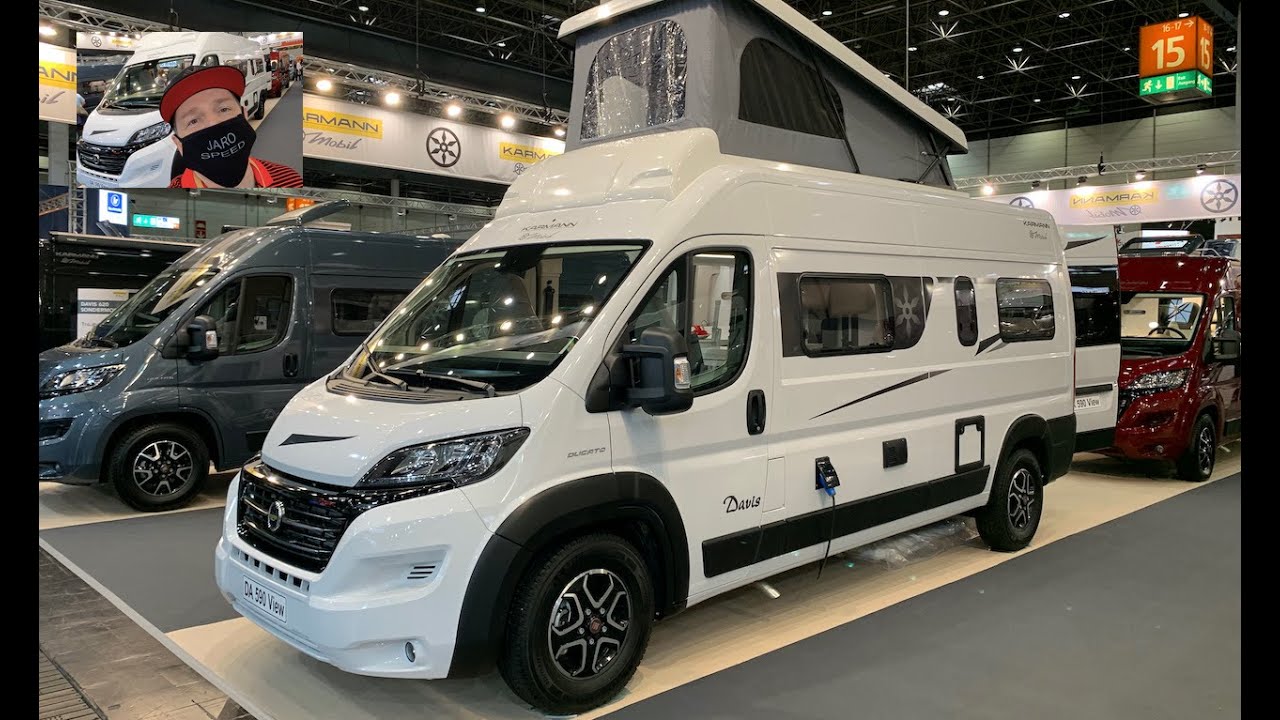 KARMANN MOBIL DAVIS DA 590 VIEW RV CAMPER VAN NEW MODEL FIAT DUCATO ...