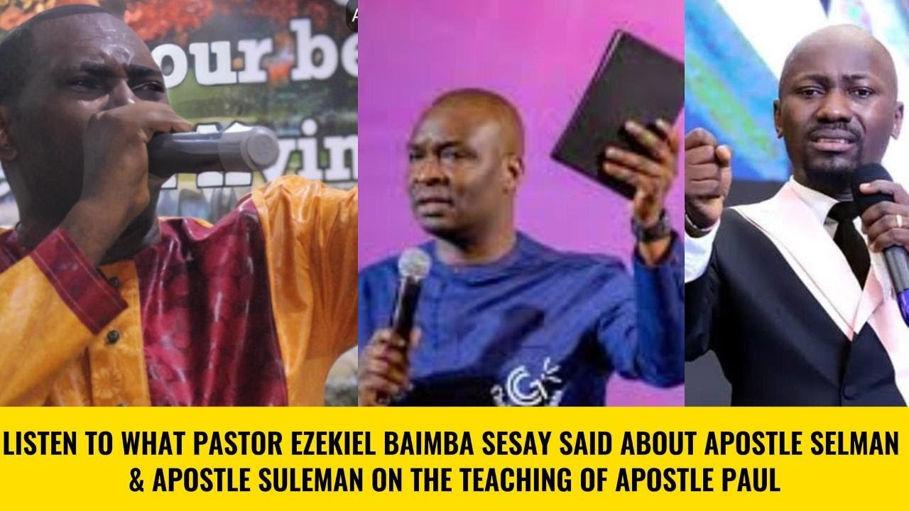 Please listen to what Pastor Baimba Said about Apostle Selman & Johnson ...