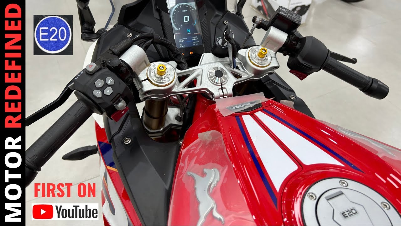 2023 TVS Apache RR310 E20 New Model Detailed Review | Changes, On Road ...