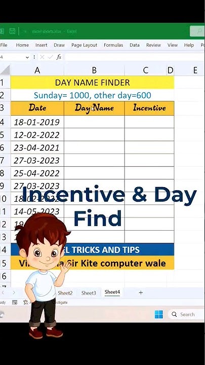 Incentive Calculation in Excel sheet using formula #excel #exceltricks #computertricks - YouTube