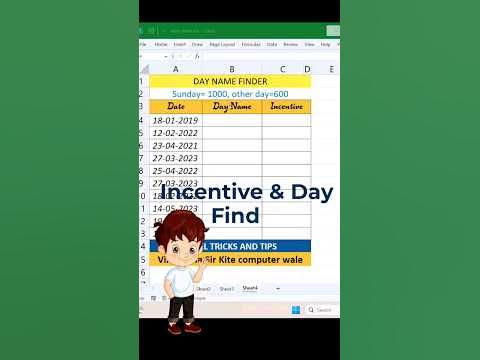 Incentive Calculation in Excel sheet using formula #excel #exceltricks #computertricks - YouTube